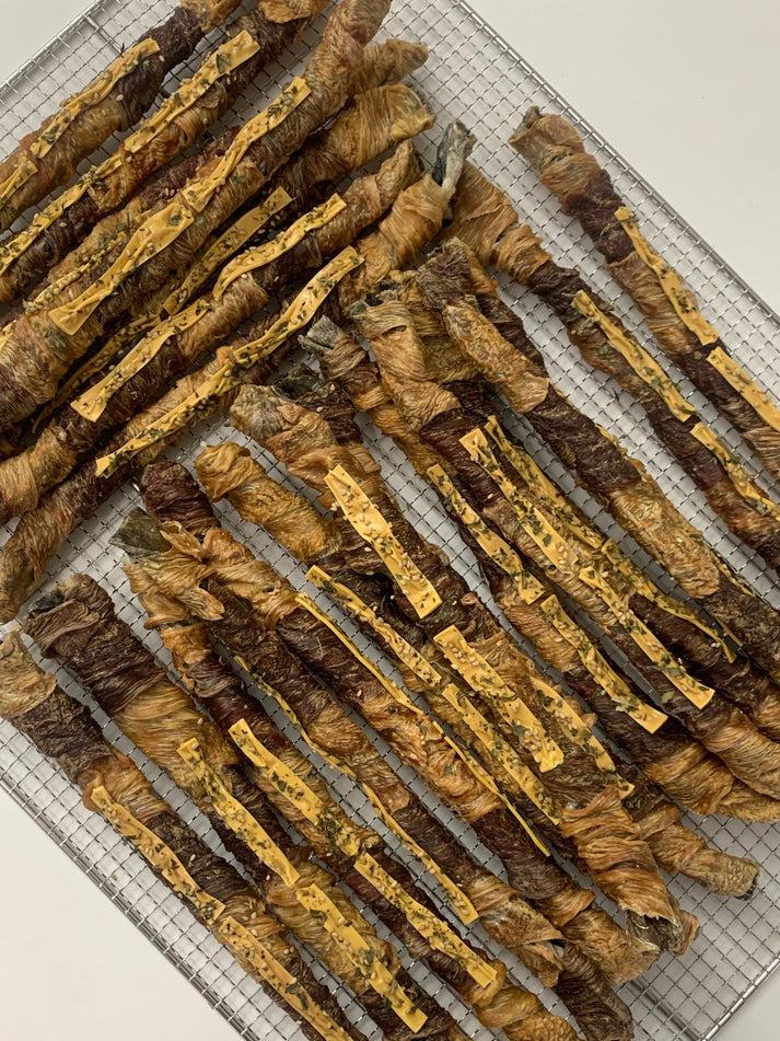 Chicken duck wrapping Cod skin 鸡鸭缠绕鳕鱼皮 – Coco's Pet Food